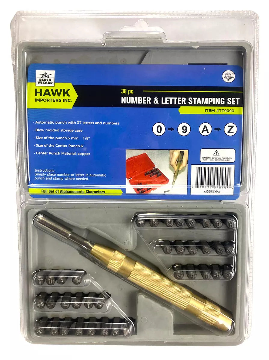 Number & Letter Stamping Set – Aloha Pearls & Schwartz