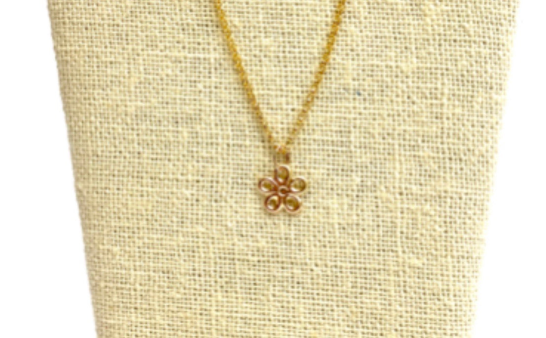 14KGF Flower Charm 121-C – Aloha Pearls & Schwartz