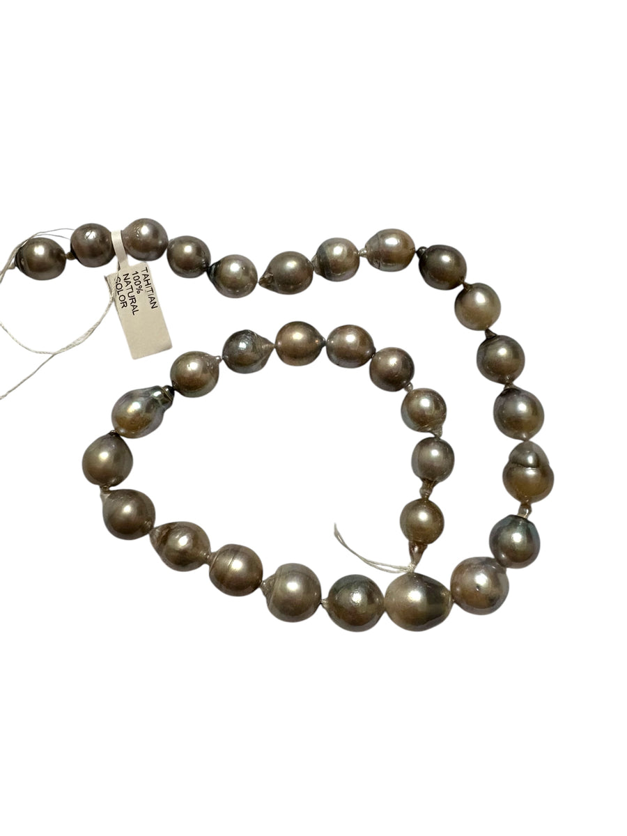 Tahitian Pearl Strand, 100% natural, SKU#TPS243 – Aloha Pearls & Schwartz