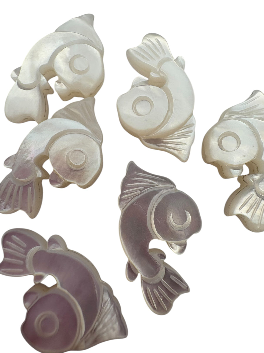 White fish Mother Of Pearl, SKU#M4325 – Aloha Pearls & Schwartz