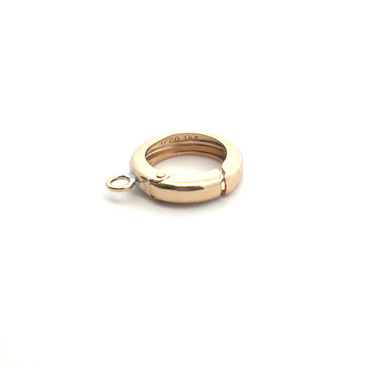 10mm Push Gate Clasp With Ring, 14K Gold Filled – Aloha Pearls & Schwartz