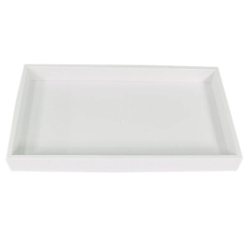 White Small Leathered Tray – Aloha Pearls & Schwartz