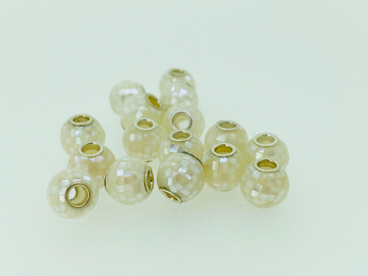 White Mosaic MOP #50900290W – Aloha Pearls & Schwartz