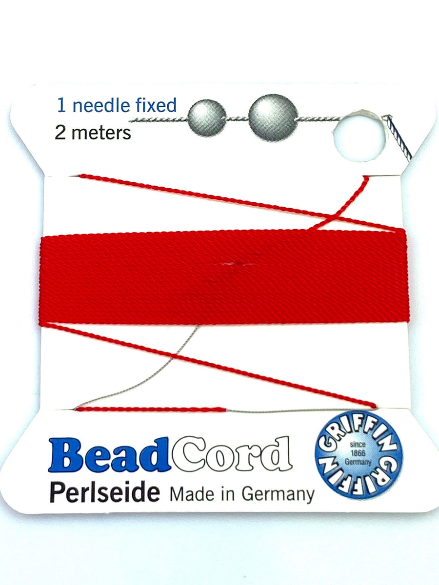 Nylon Power Bead Cord Red – Aloha Pearls & Schwartz