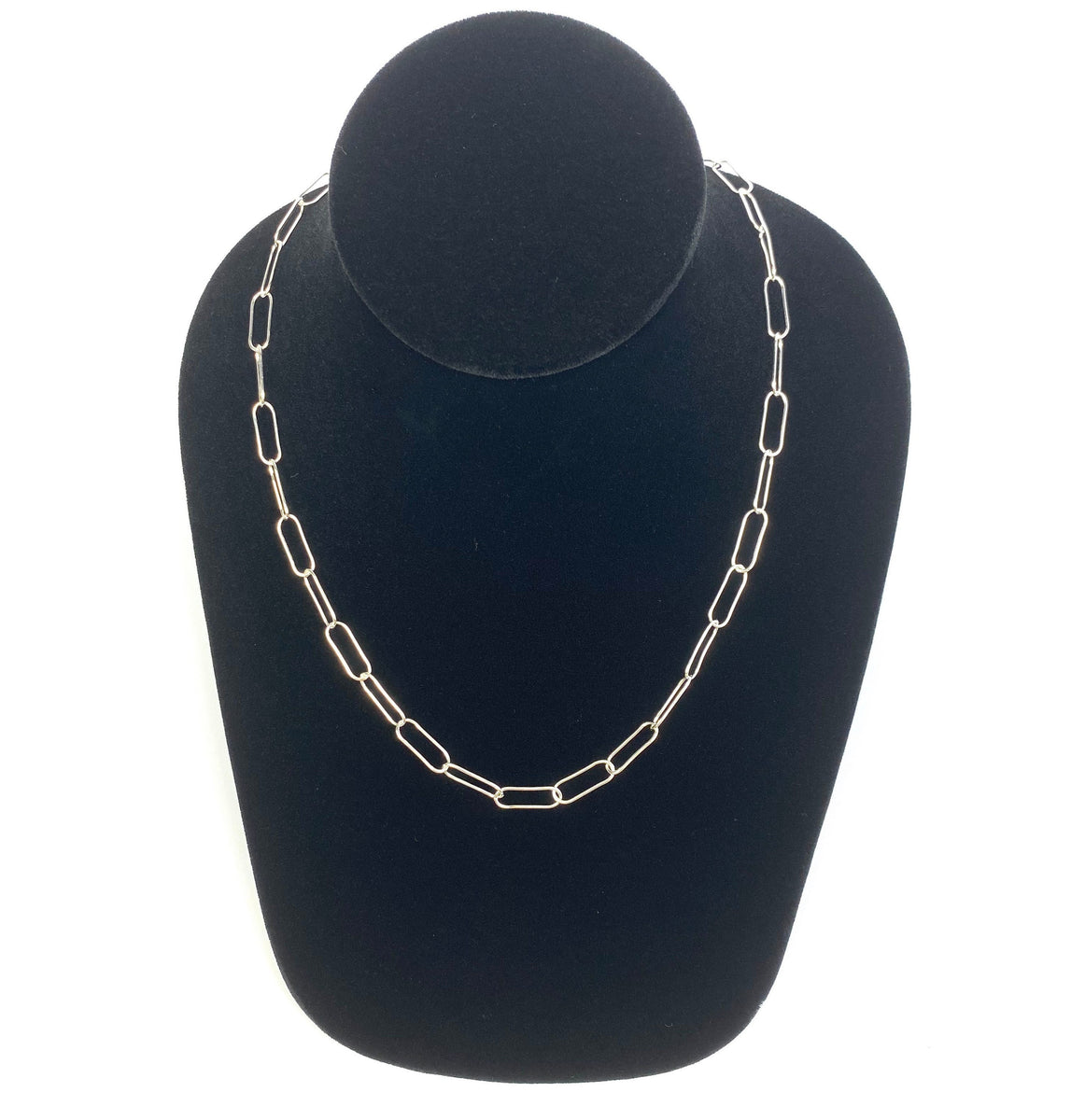 20” 5mm Sterling Silver Elongated Chain, Sku: SM768LC-20 – Aloha Pearls ...