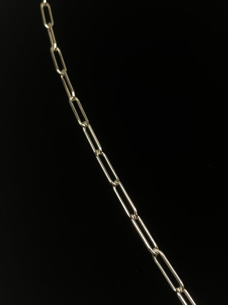 20” Sterling Silver Elongated Chain, Sku:S4002LC-20 – Aloha Pearls ...