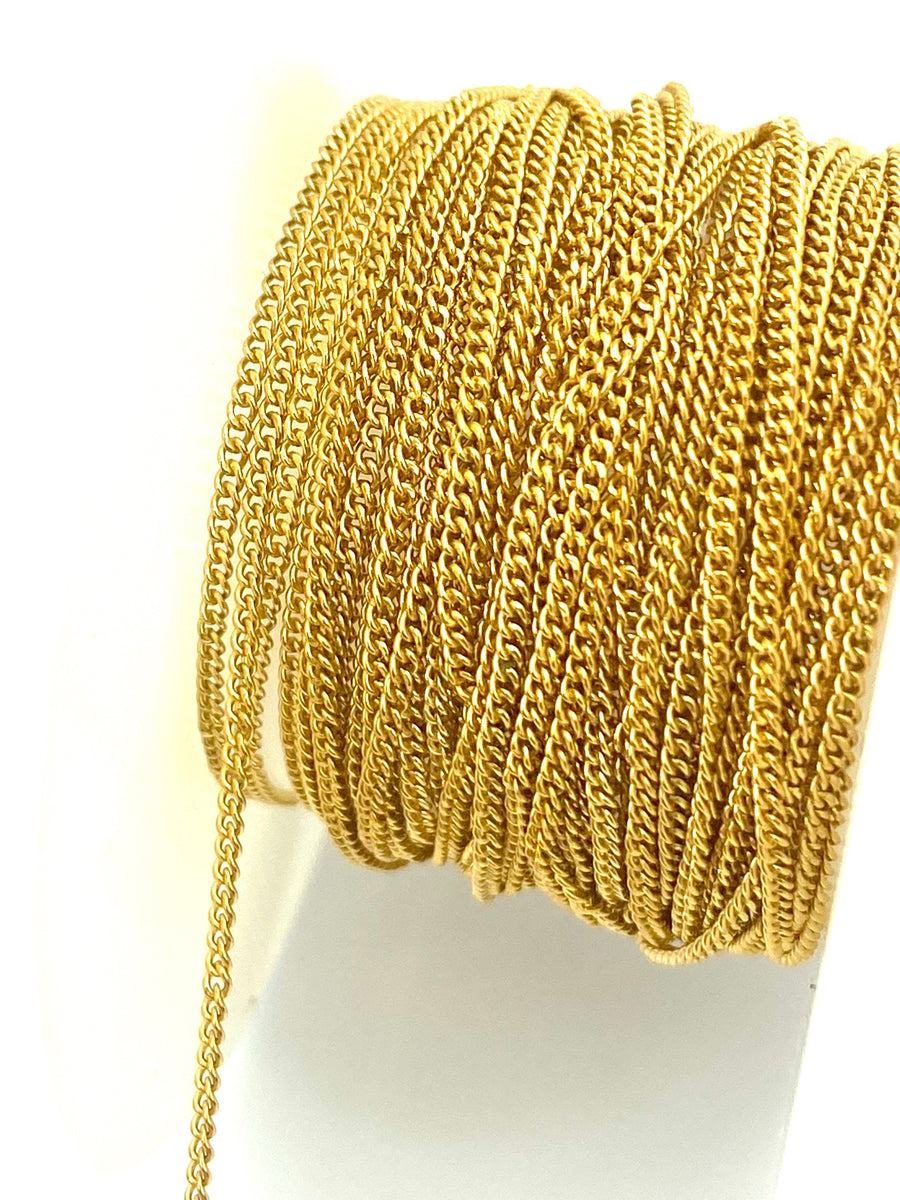 14KGF 1428 Curb Chain – Aloha Pearls & Schwartz